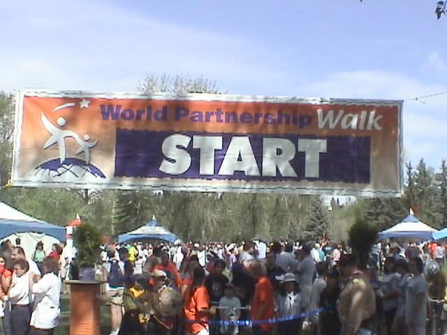 World Partnership Walk Calgary Greeting Cards